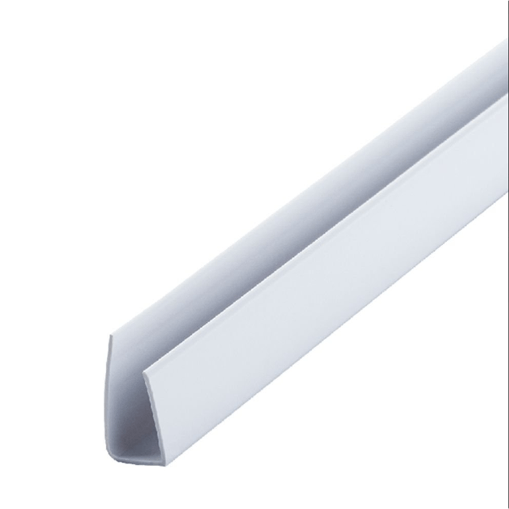 Perfil Tipo "U" 6 metros Mais PVC - tropicalcenter